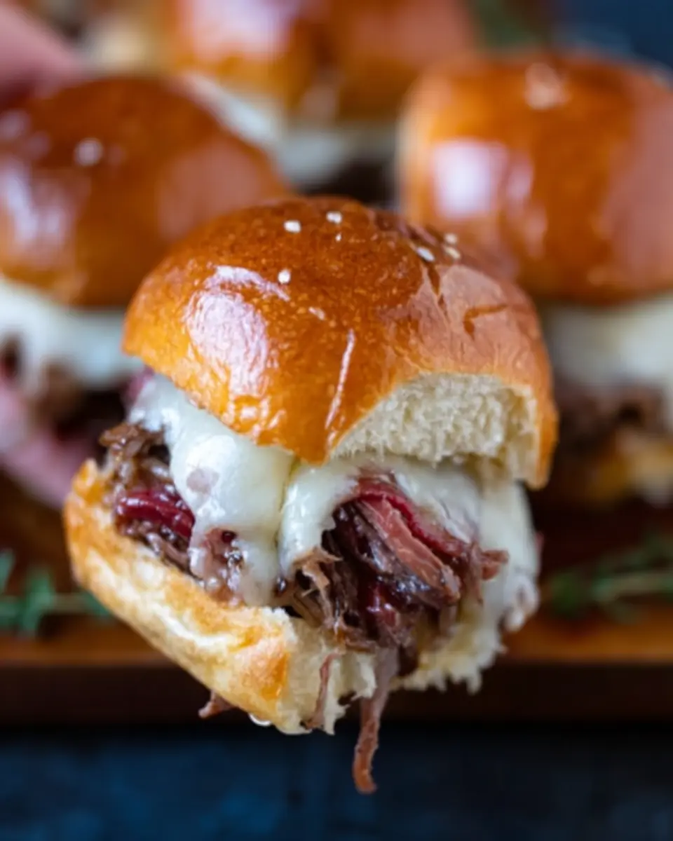 easy french dip sliders recipe